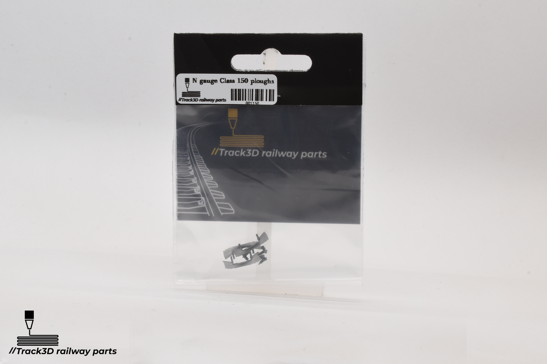 N gauge class 150 ploughs and bsi coupling – Track3D railway parts